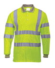 Hi Vis Polo shirt Reflective Safety Workwear